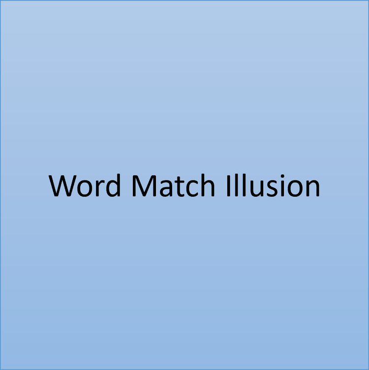 🔤 Personalized Word Match Illusion – Nijikart.com