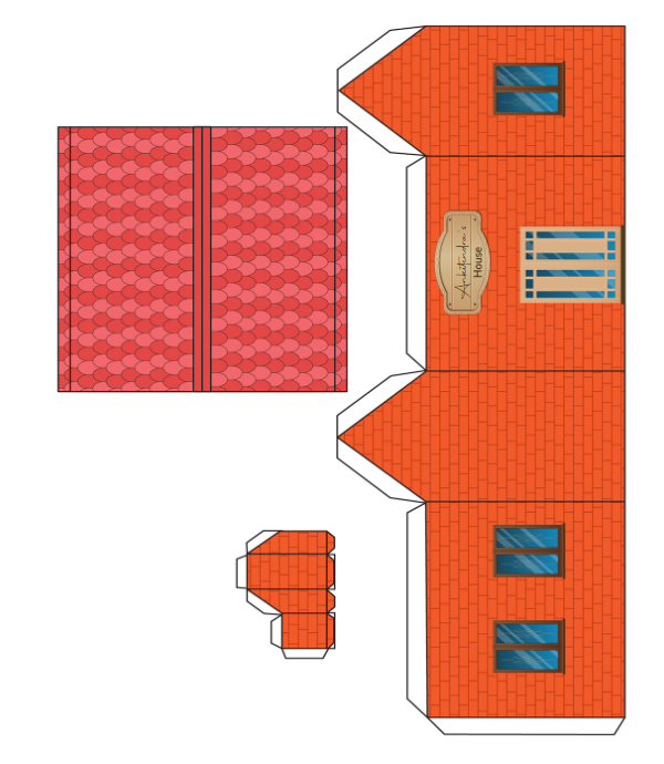 Custom Personalized House Paper Craft – Build Your Own Name House (Cop ...